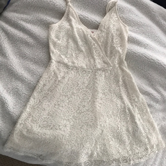 Mossimo Supply Co. | Dresses | Cream Colored Lace Dress | Poshmark